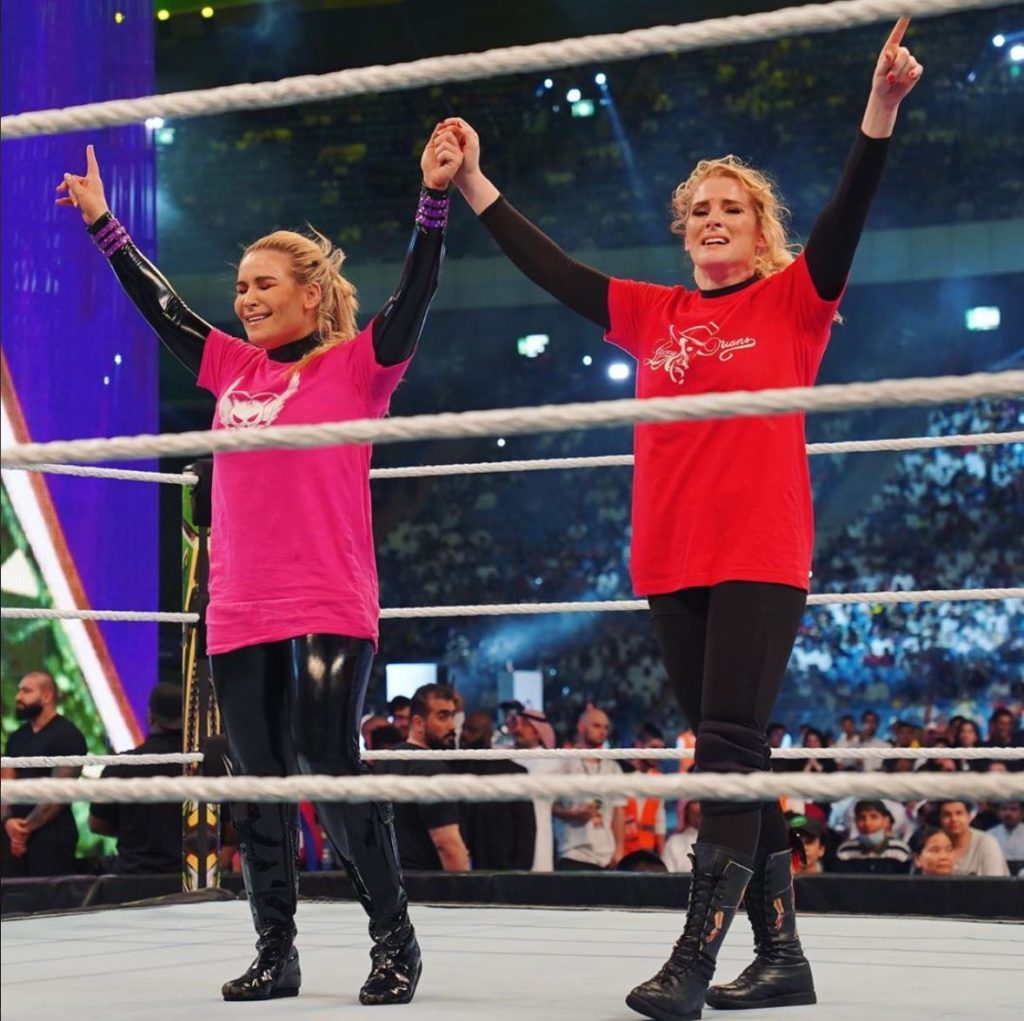 WWE hosts groundbreaking first ever women's wrestling match in Saudi Arabia